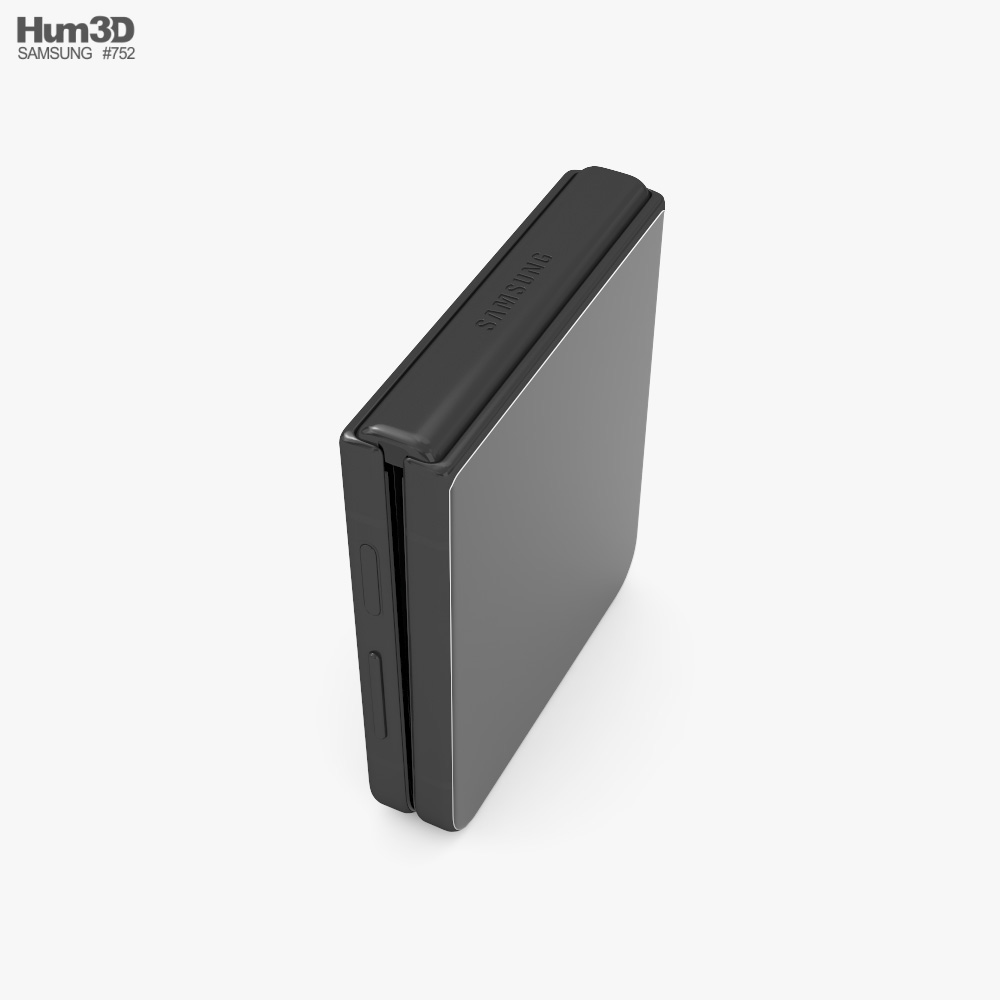 Samsung Galaxy Z Flip 4 Graphite 3D model - Download Phones on 3DModels.org