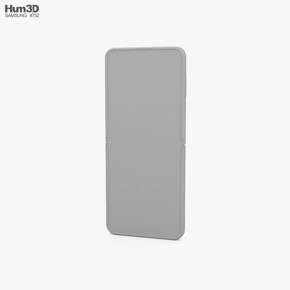 Samsung Galaxy Z Flip 4 Graphite 3D model - Download Phones on 3DModels.org