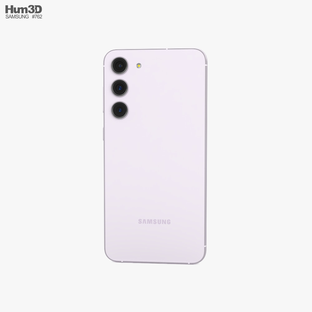Samsung Galaxy S23 Plus Lavender 3D model - Download Phones on 3DModels.org