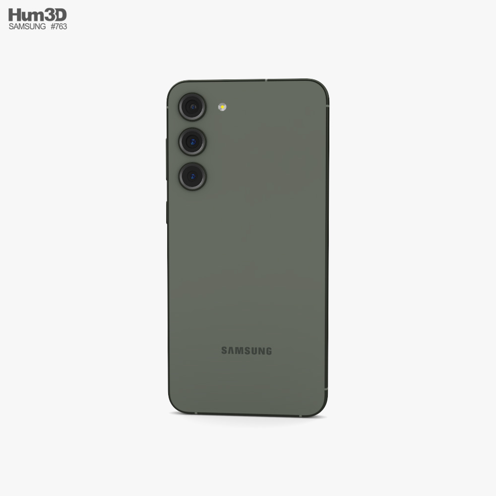 Samsung Galaxy S23 Plus Green 3D model - Download Phones on 3DModels.org