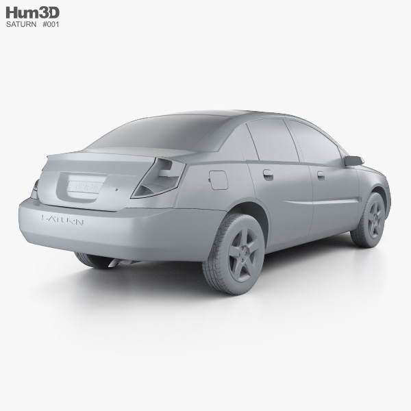 Saturn Ion 2007 3D model - Download Sedan on 3DModels.org