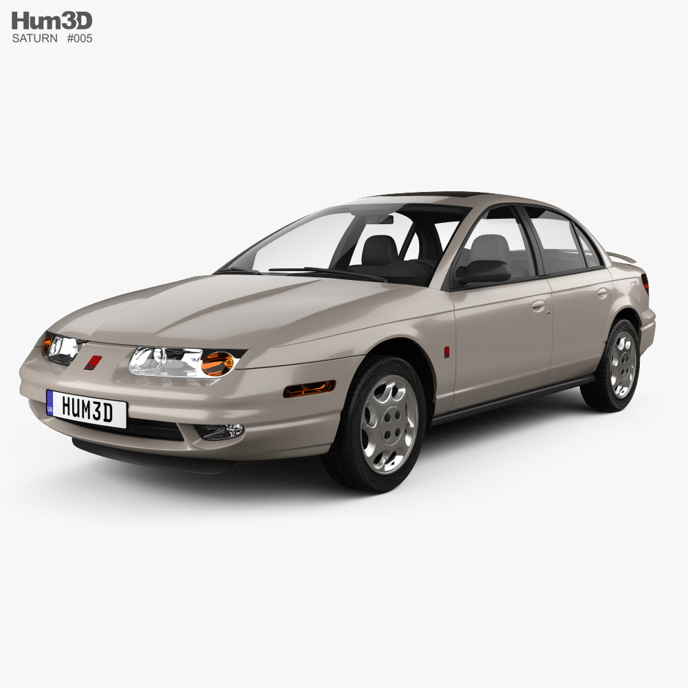 Saturn S-series SL 2002 3D model - Download Sedan on 3DModels.org