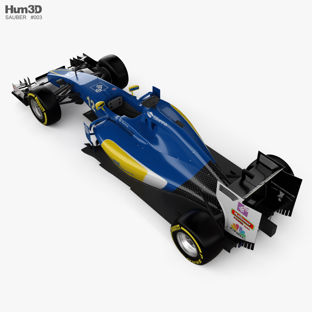 Sauber C35 F1 2016 Modelo 3D - Descargar Sports car on 3DModels.org