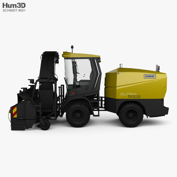 Schmidt Supra 5002 Snow Cutter Blower 2018 3D model - Download Tractor ...
