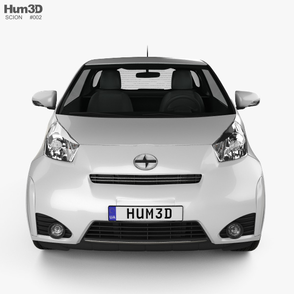 Scion iQ 2015 3D model - Download Hatchback on 3DModels.org