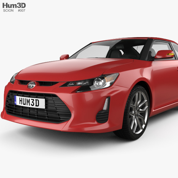 Scion tC 2017 3D model - Download Hatchback on 3DModels.org