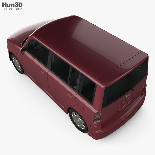 Scion xB 2006 3D model - Download Wagon car on 3DModels.org