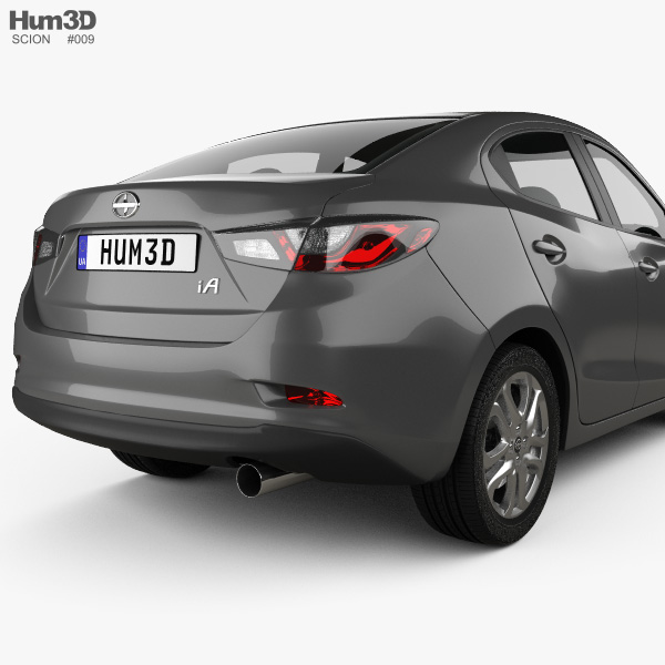 Scion iA 2019 Modelo 3D - Descargar Sedan on 3DModels.org