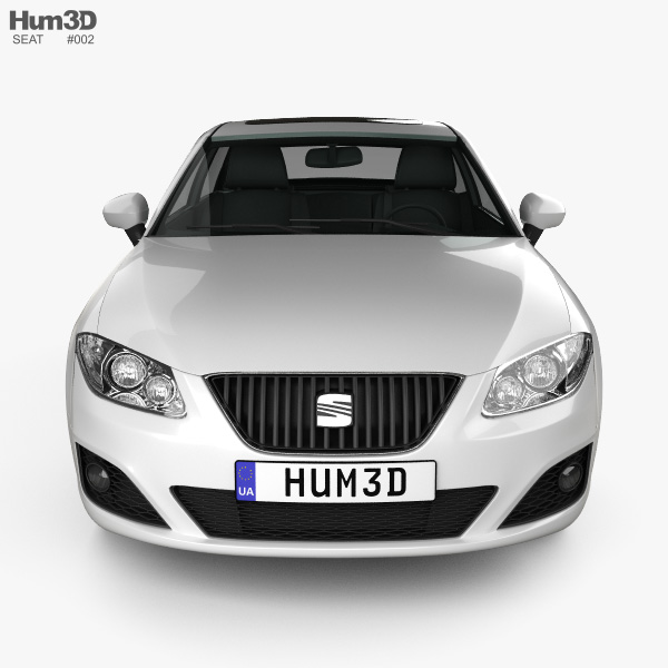 Seat Exeo sedan 2014 3D model - Download Sedan on 3DModels.org