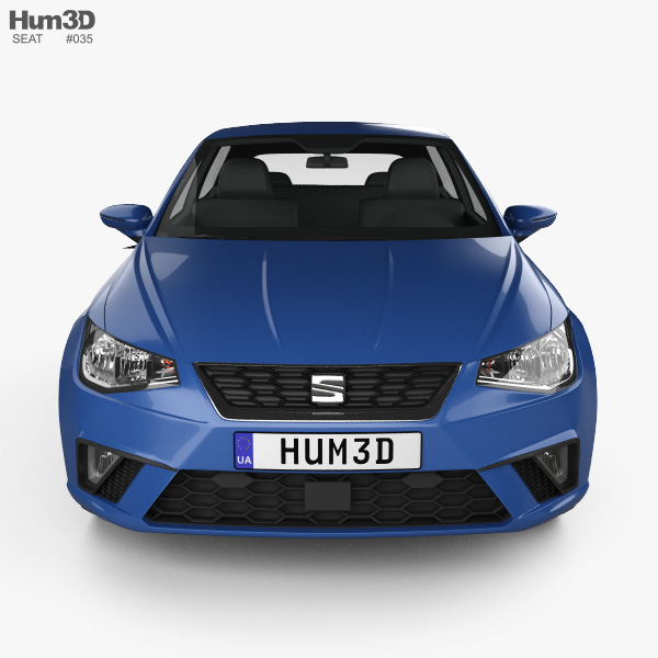Seat Ibiza Style 2019 3D model - Download Hatchback on 3DModels.org