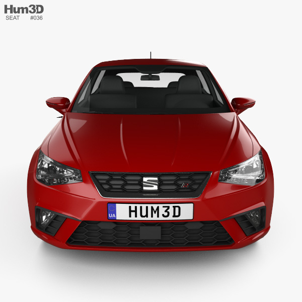 Seat Ibiza FR 2019 3D model - Download Hatchback on 3DModels.org
