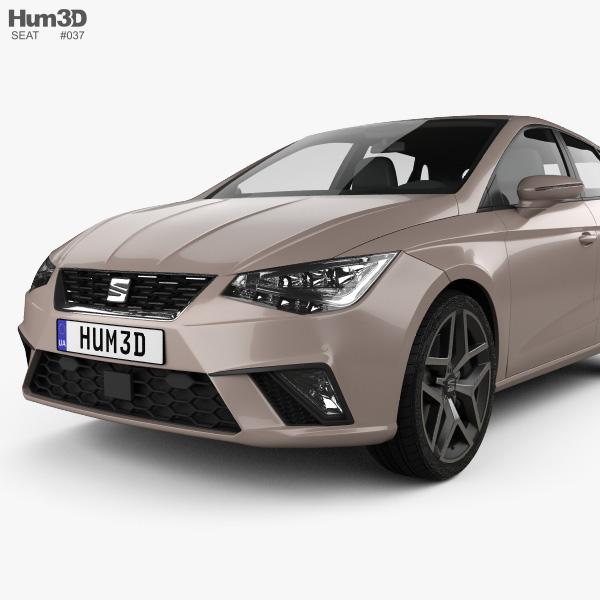 Seat Ibiza Xcellence 2019 3D model - Download Hatchback on 3DModels.org