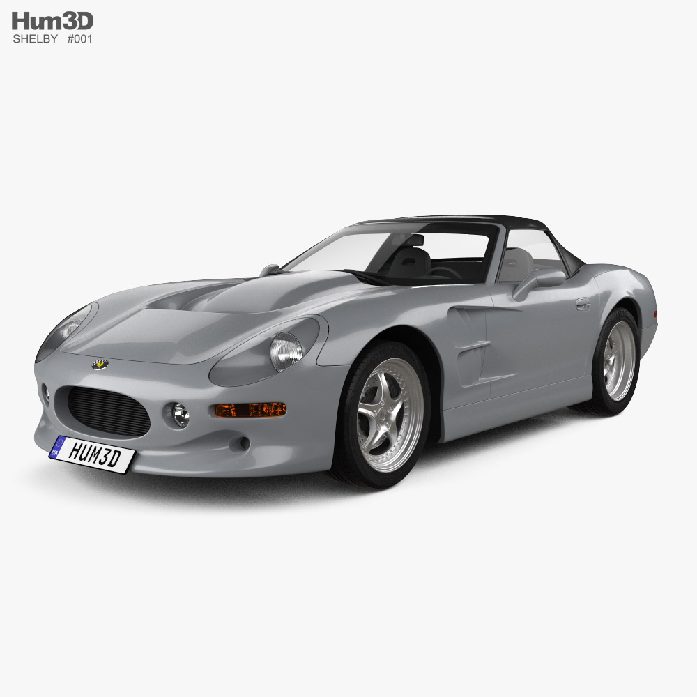 Shelby Series 1 2002 3D model - Download Sports car on 3DModels.org