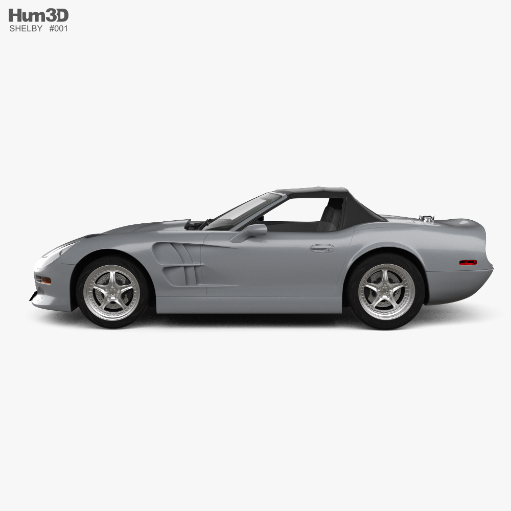 Shelby Series 1 2002 3D model - Download Sports car on 3DModels.org