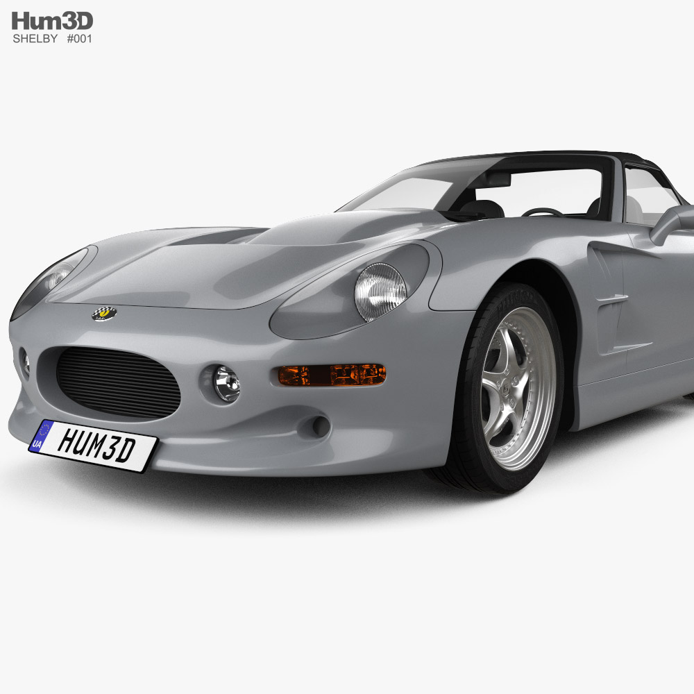 Shelby Series 1 2002 3D model - Download Sports car on 3DModels.org