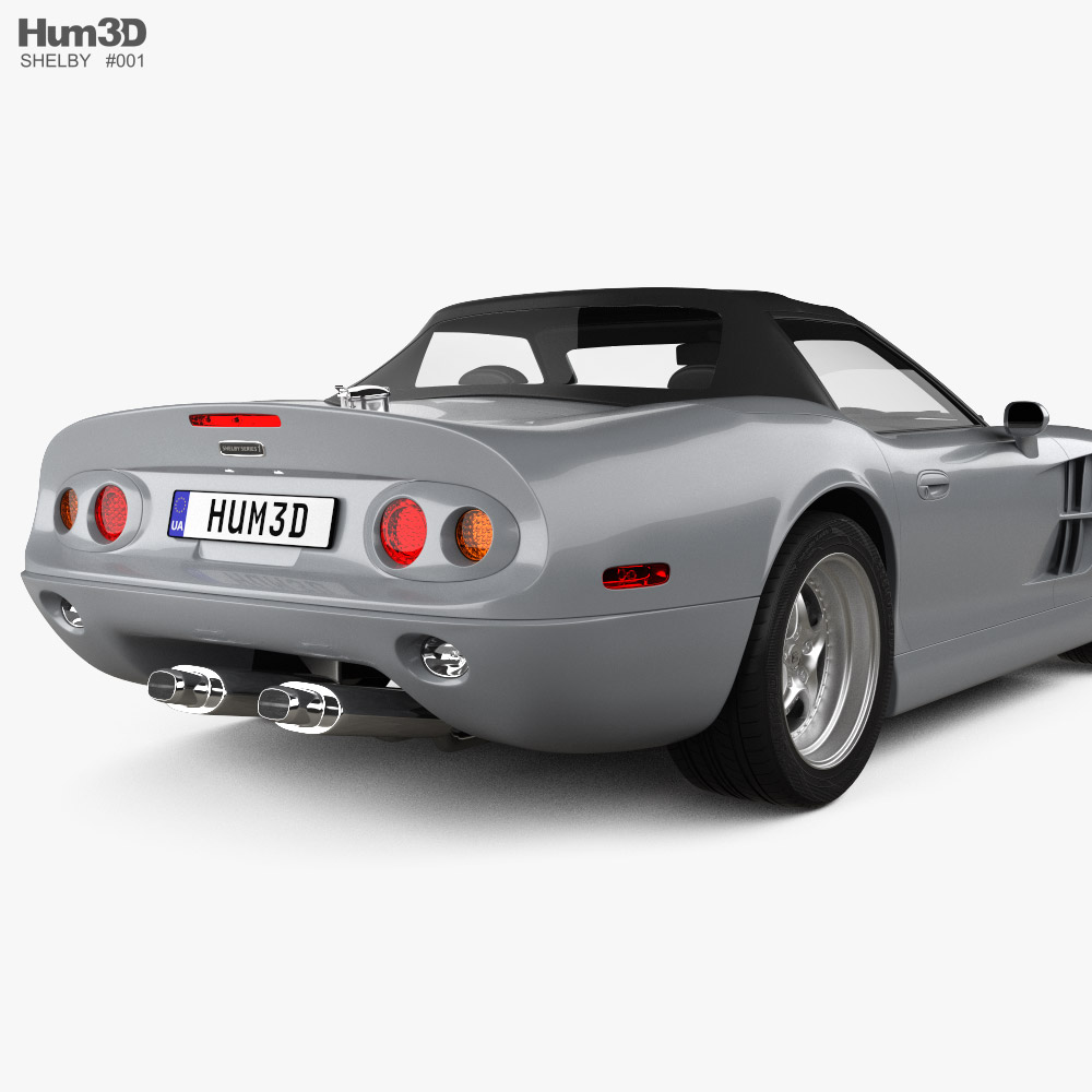 Shelby Series 1 2002 3D model - Download Sports car on 3DModels.org