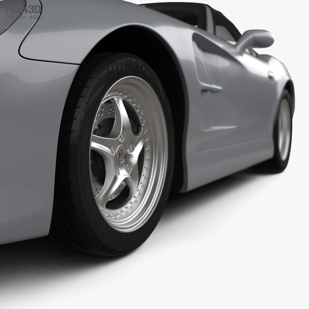 Shelby Series 1 2002 3D model - Download Sports car on 3DModels.org
