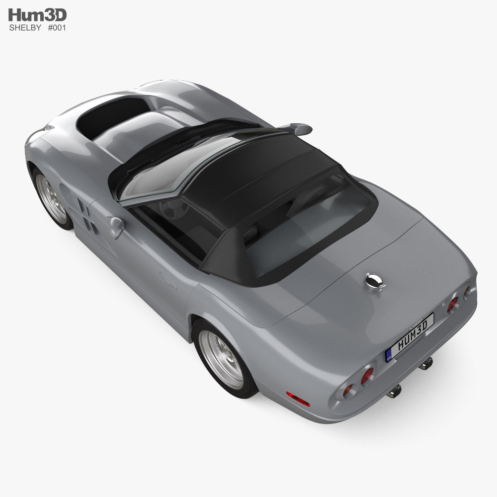 Shelby Series 1 2002 3D model - Download Sports car on 3DModels.org
