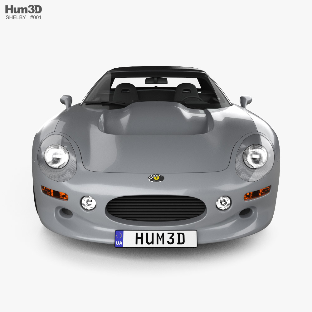 Shelby Series 1 2002 3D model - Download Sports car on 3DModels.org