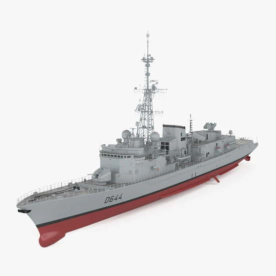 Frigate 3D Models Download - 3DModels.org