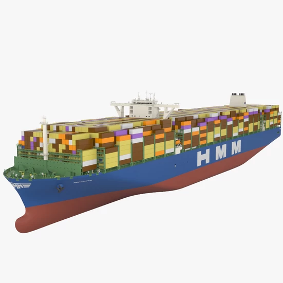 Container ship 3D Models Download - 3DModels.org