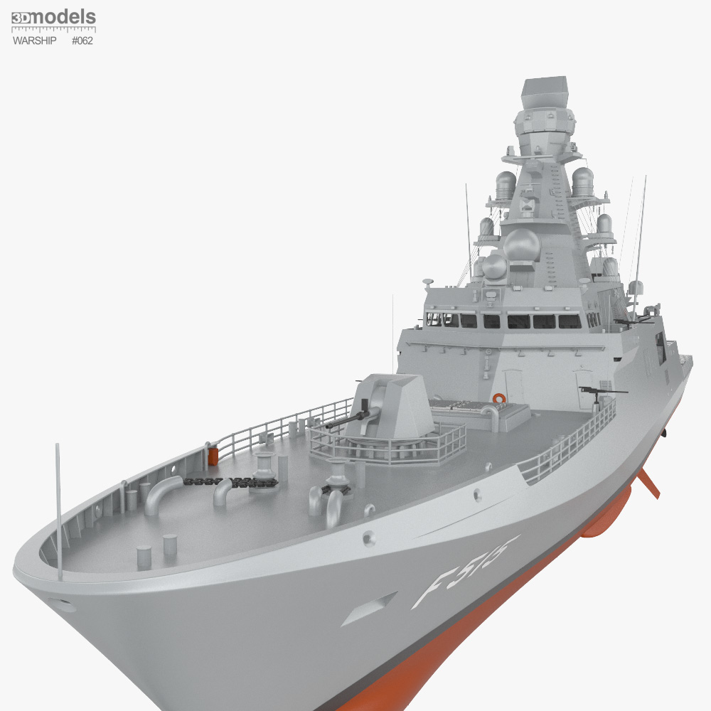 Istif-class frigate 3D model - Download Warship on 3DModels.org