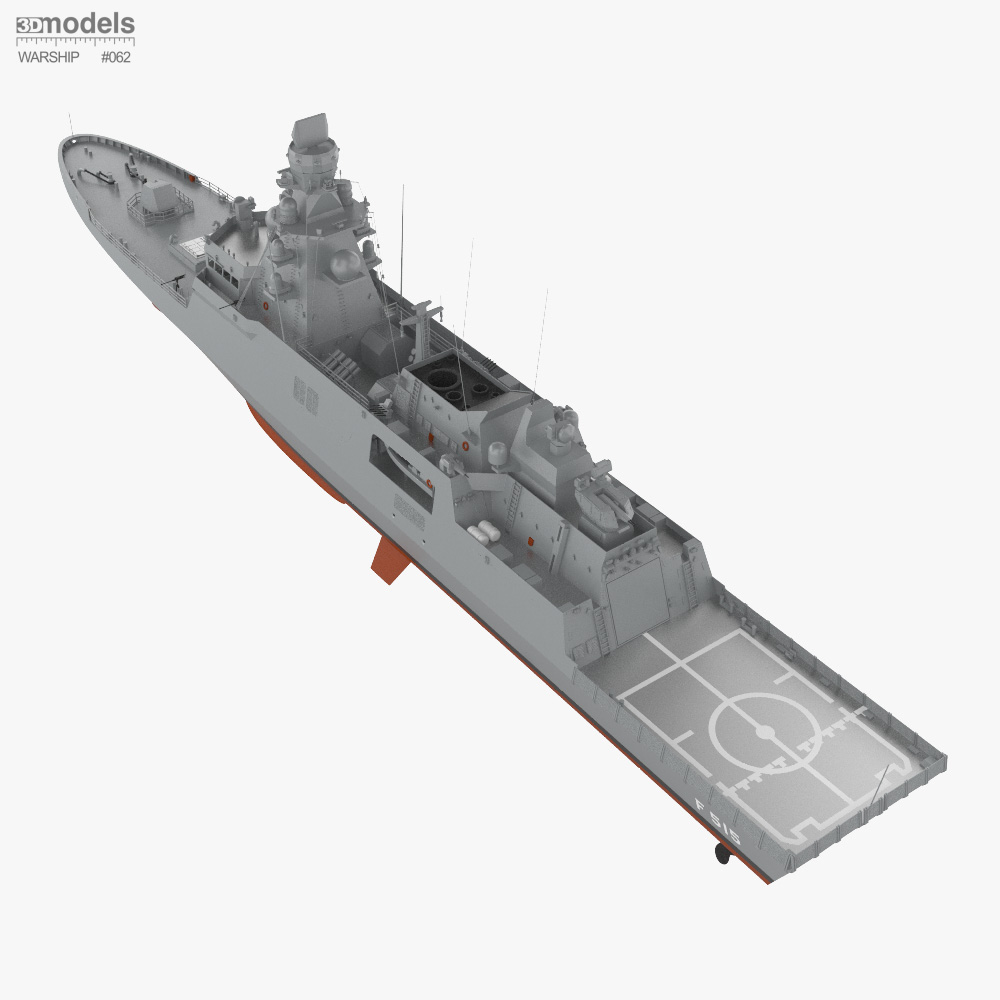 Istif-class frigate 3D model - Download Warship on 3DModels.org
