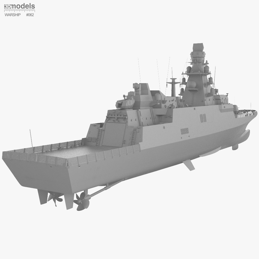 Istif-class frigate 3D model - Download Warship on 3DModels.org