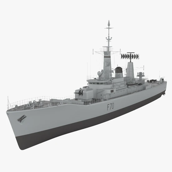 Frigate 3D Models Download - 3DModels.org