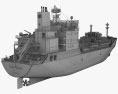 Liquid hydrogen carrier ship Suiso Frontier 3D model - Download Tanker ...
