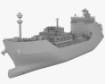 Liquid hydrogen carrier ship Suiso Frontier 3D model - Download Tanker ...