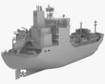 Liquid hydrogen carrier ship Suiso Frontier 3D model - Download Tanker ...