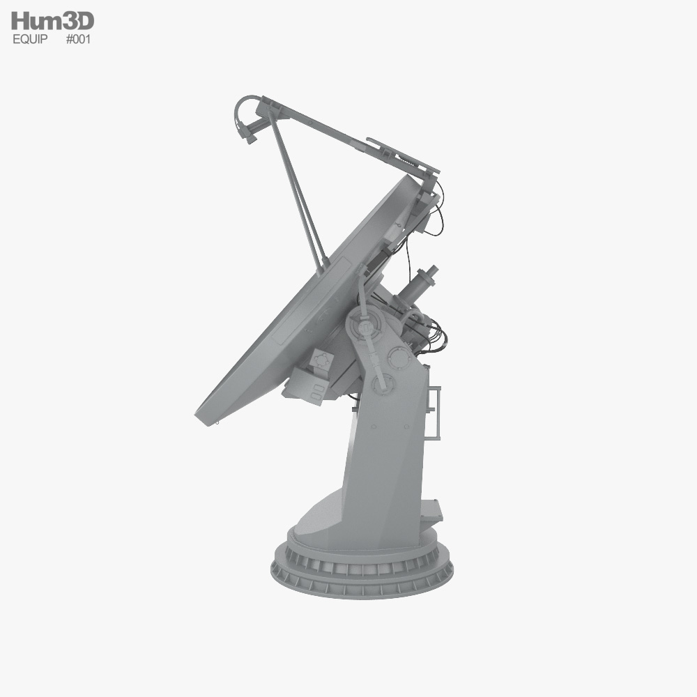 雷神 Mark 99 雷达 3D模型 - 下载 军舰 on 3DModels.org