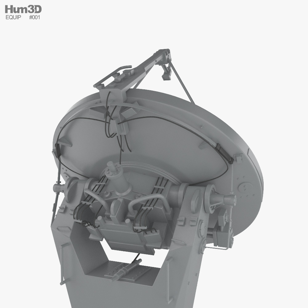 雷神 Mark 99 雷达 3D模型 - 下载 军舰 on 3DModels.org