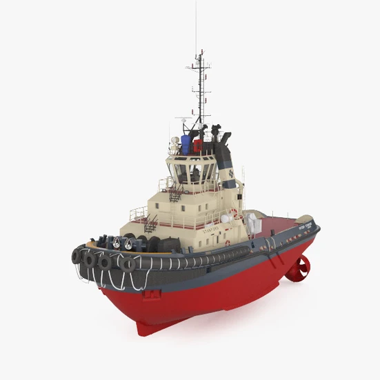 Tugboat 3D Models Download - 3DModels.org