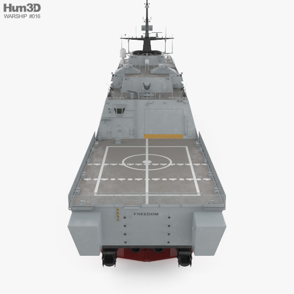 USS Freedom (LCS-1) 3D model - Download Warship on 3DModels.org