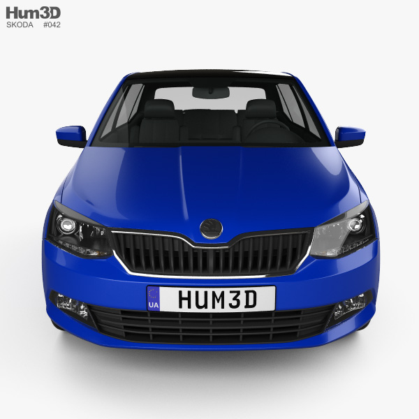 Skoda Fabia hatchback 2018 3D model - Download Hatchback on 3DModels.org