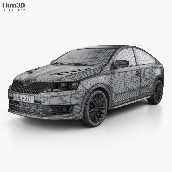 Skoda Atero 2017 Modelo 3D - Descargar Hatchback on 3DModels.org