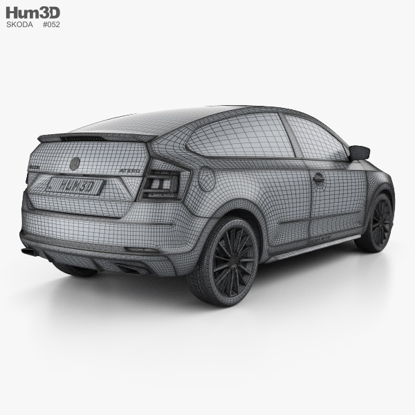 Skoda Atero 2017 Modelo 3D - Descargar Hatchback on 3DModels.org