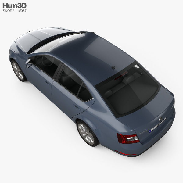 Skoda Octavia liftback 2020 3D model - Download Hatchback on 3DModels.org
