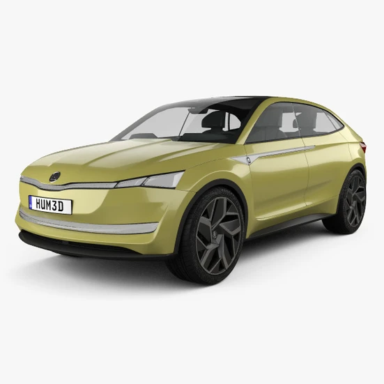 Skoda Vision 3D Models Download - 3DModels.org