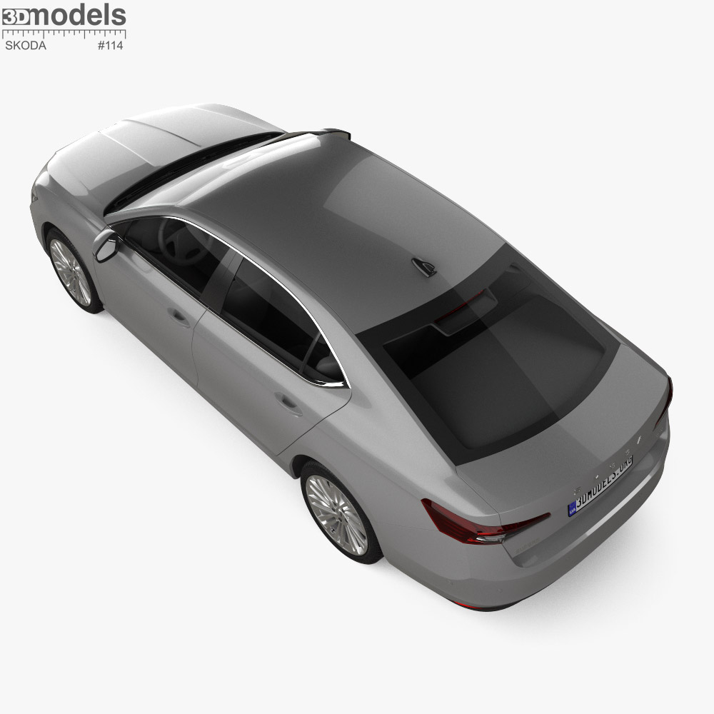 Skoda Superb liftback 2025 3D model - Download Hatchback on 3DModels.org