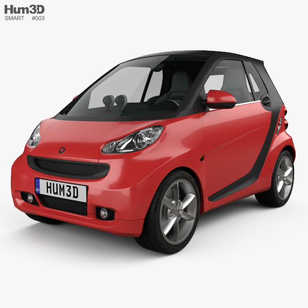 Smart fortwo 3D Models Download - 3DModels.org