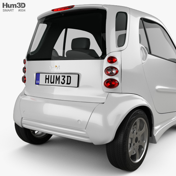Smart Fortwo 1998 3D model - Download Hatchback on 3DModels.org