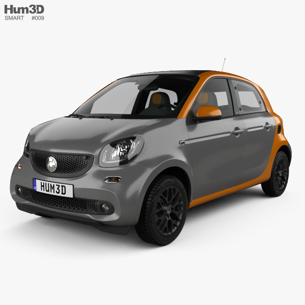 Smart Forfour 3D Models Download - 3DModels.org