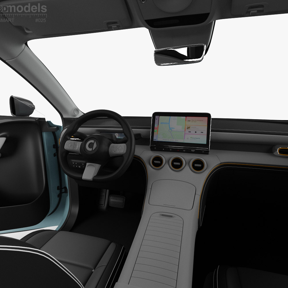 Smart 3 Pulse con interior 2025 Modelo 3D - Descargar Hatchback on ...