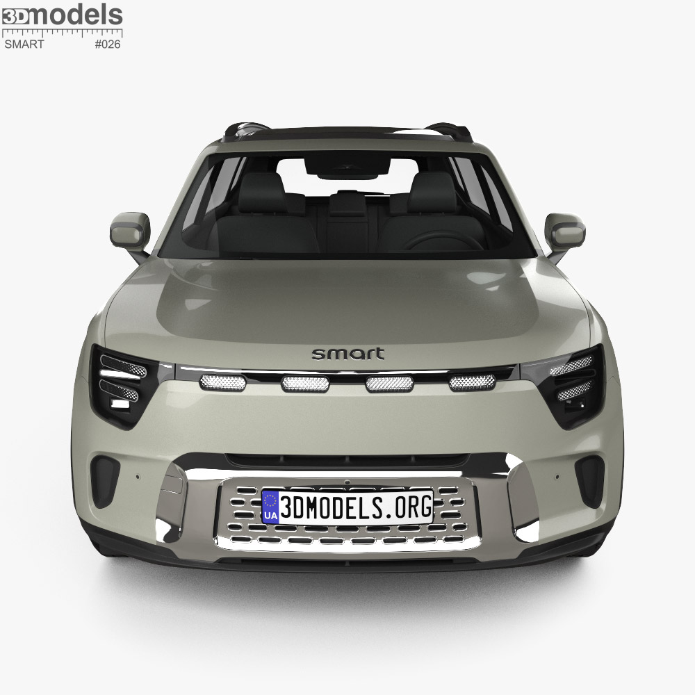 Smart 5 Premium 2025 3D model - Download Hatchback on 3DModels.org