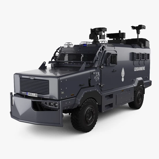 Police car 3D Models Download - 3DModels.org
