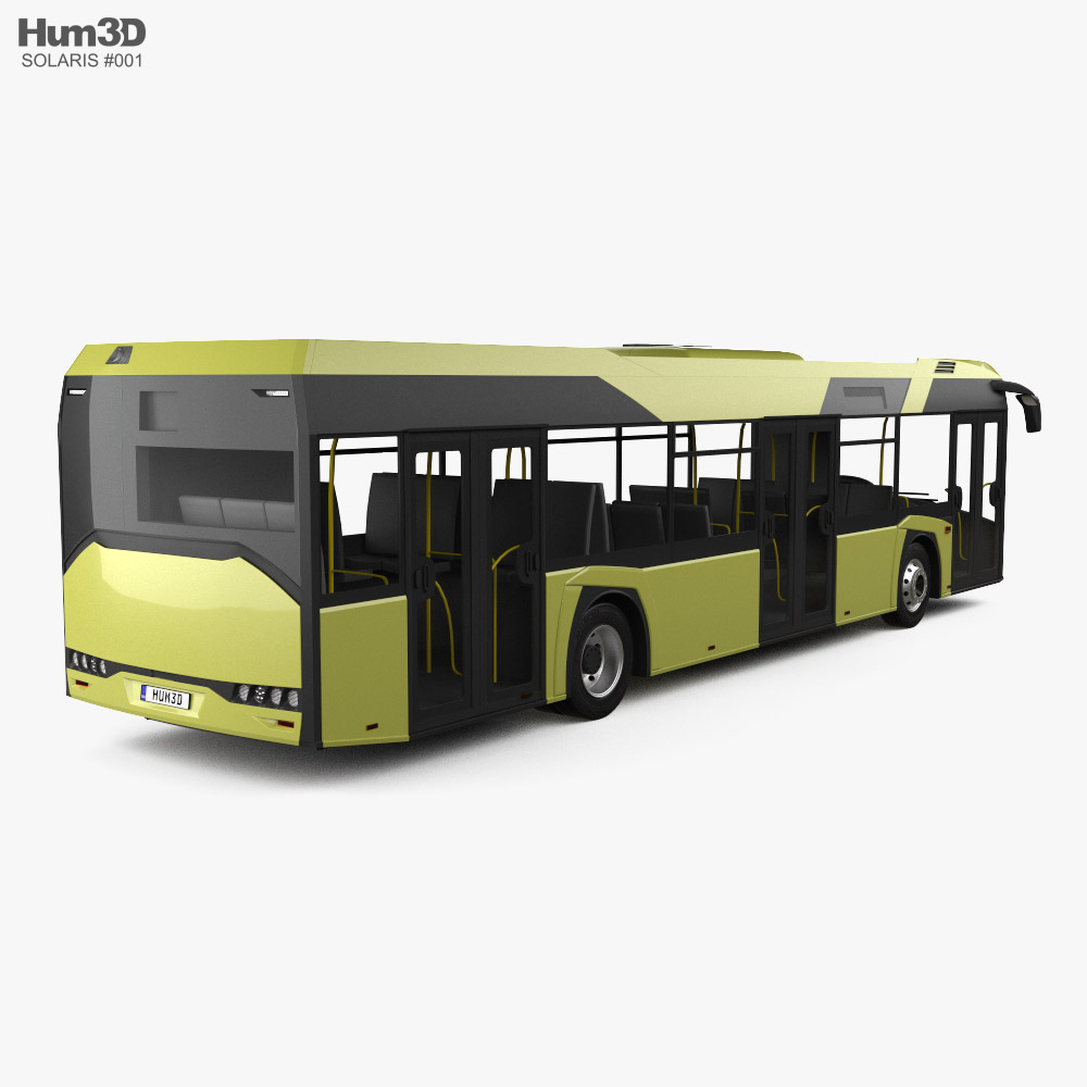 Solaris Urbino Bus 2017 3D-Modell - Herunterladen Bus on 3DModels.org