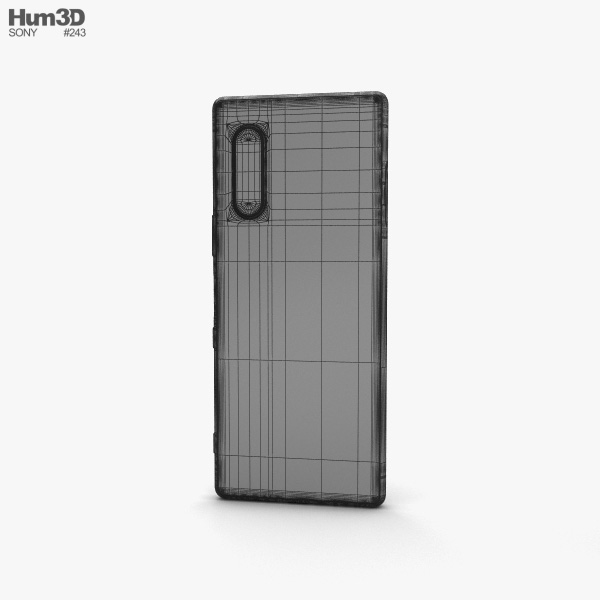 Sony Xperia 5 Red 3D model - Download Phones on 3DModels.org